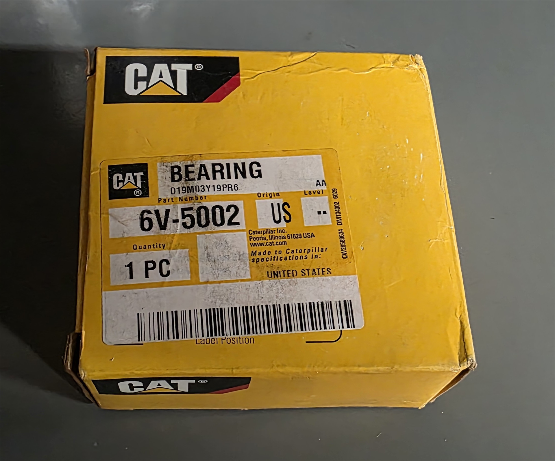Part: 6V5002 for Model: 740B - Ring Power Used Caterpillar Parts